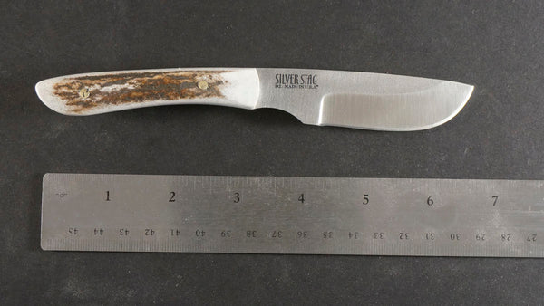 Trapper Slab TS2.5 - Silver Stag Knives